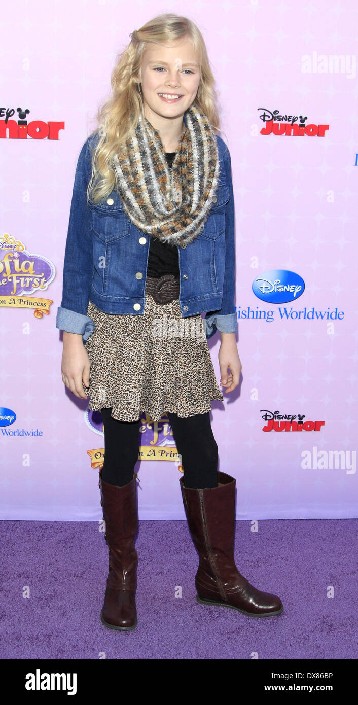 Harley Graham Los Angeles premiere of Disney Channel's 'Sofia The First ...