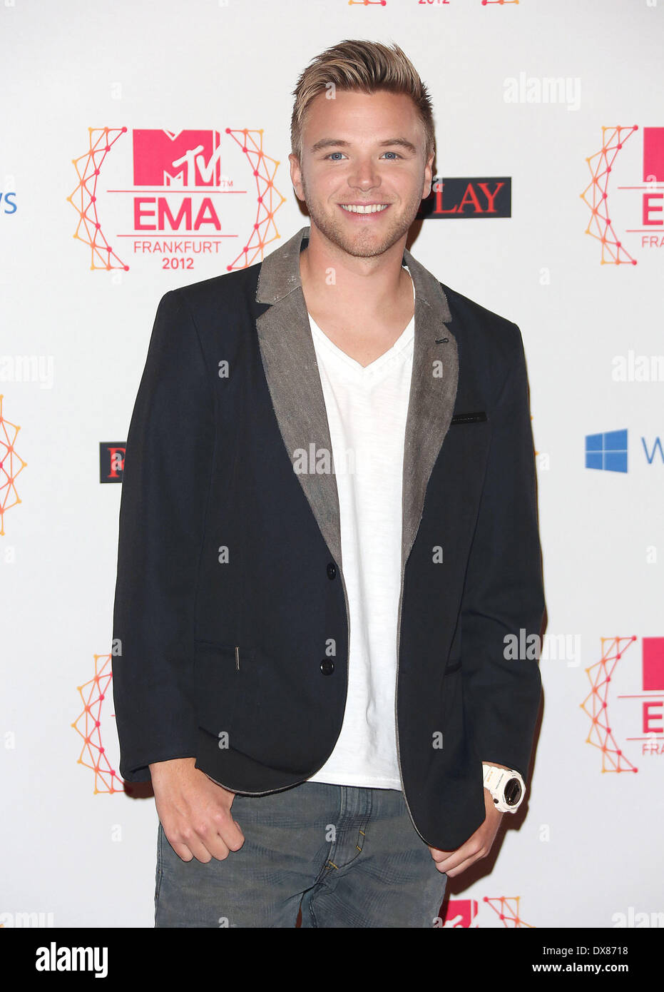 Brett Davern The MTV EMA's 2012 held at Festhalle - arrivals Featuring ...