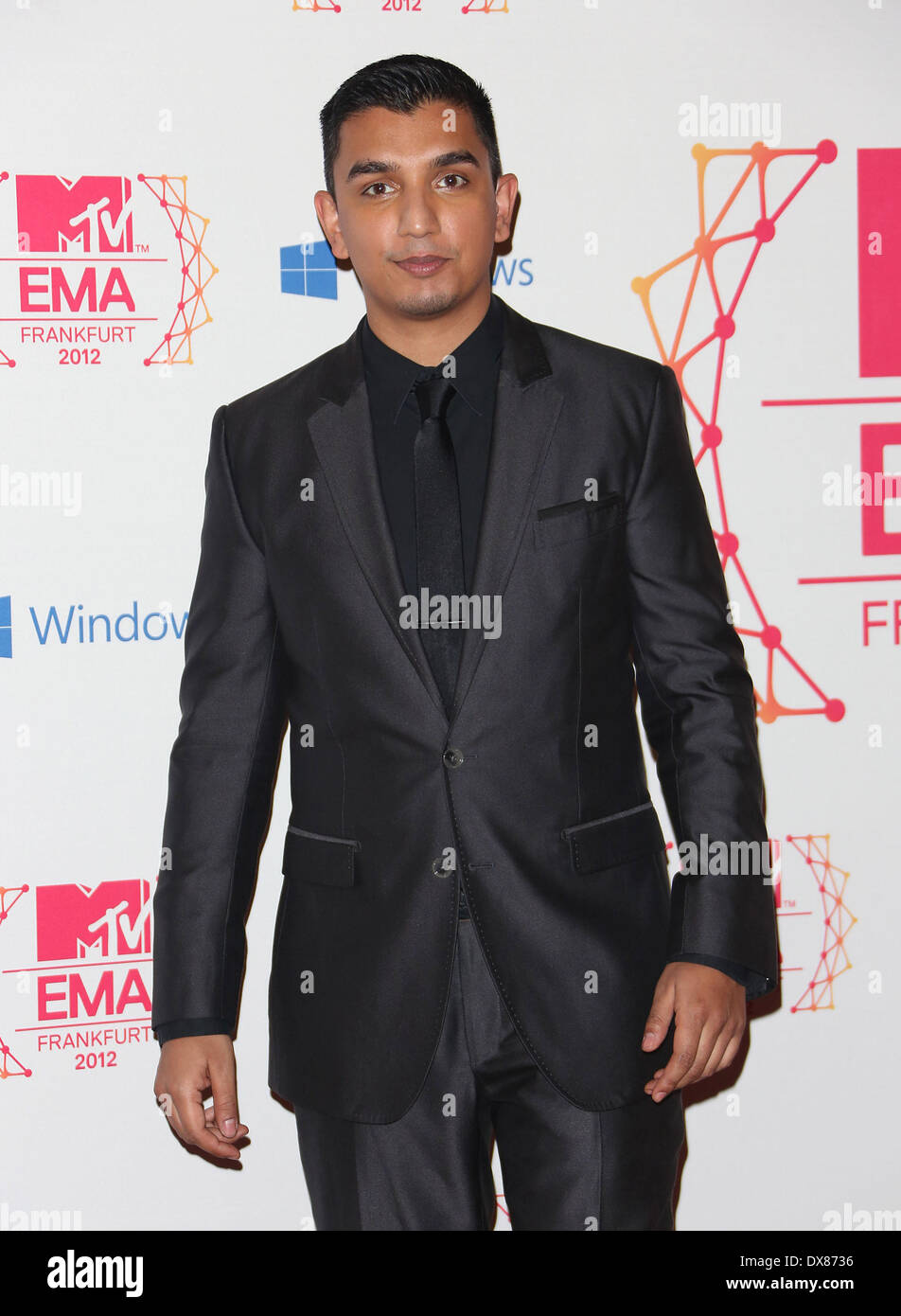 Tim Cash The MTV EMA's 2012 held at Festhalle - arrivals Featuring: Tim ...