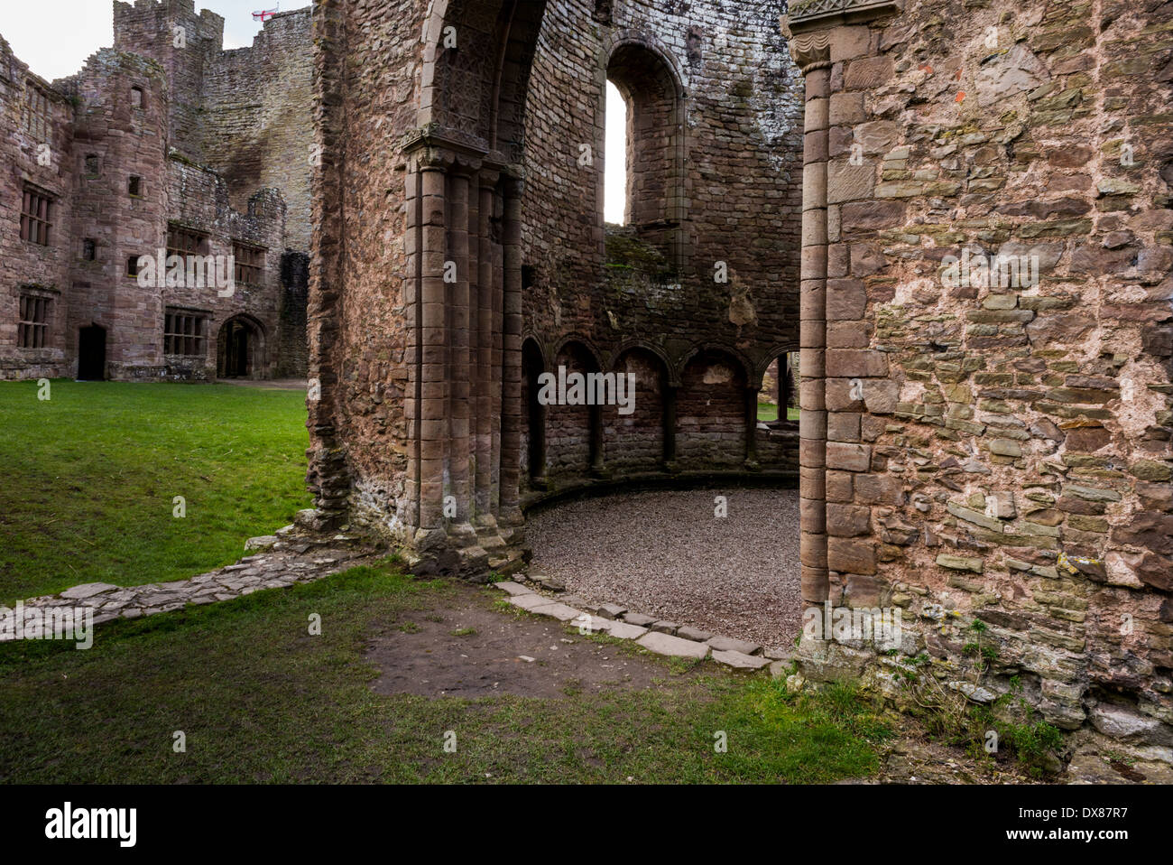Ludlow Castle Keep Medieval High Resolution Stock Photography and ...