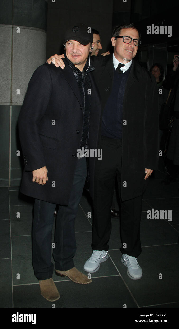 Jeremy Renner, Director David O. Russell Screening of 'Silver Linings ...