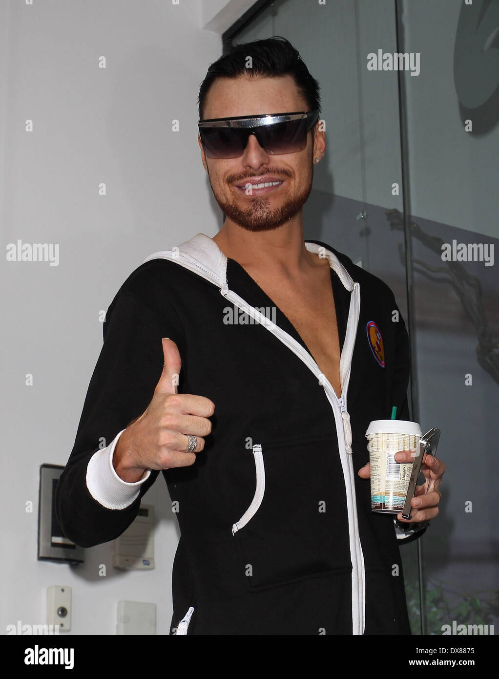 Rylan Clark The X Factor finalists at the rehearsal studios London ...