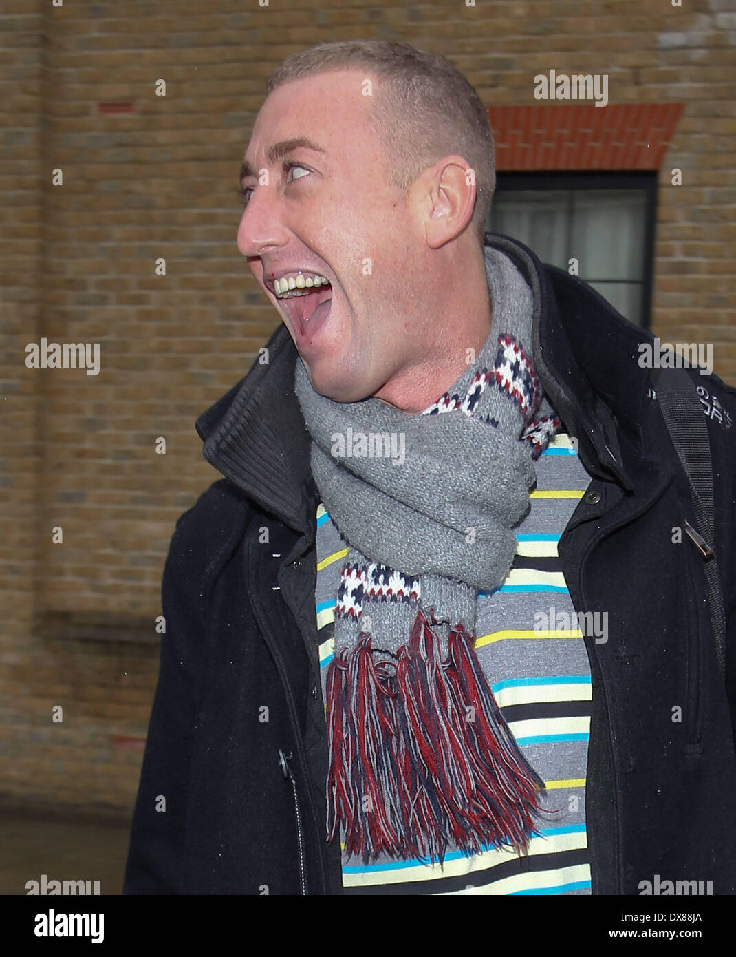 Christopher Maloney The X Factor finalists leave the rehearsal studios ...