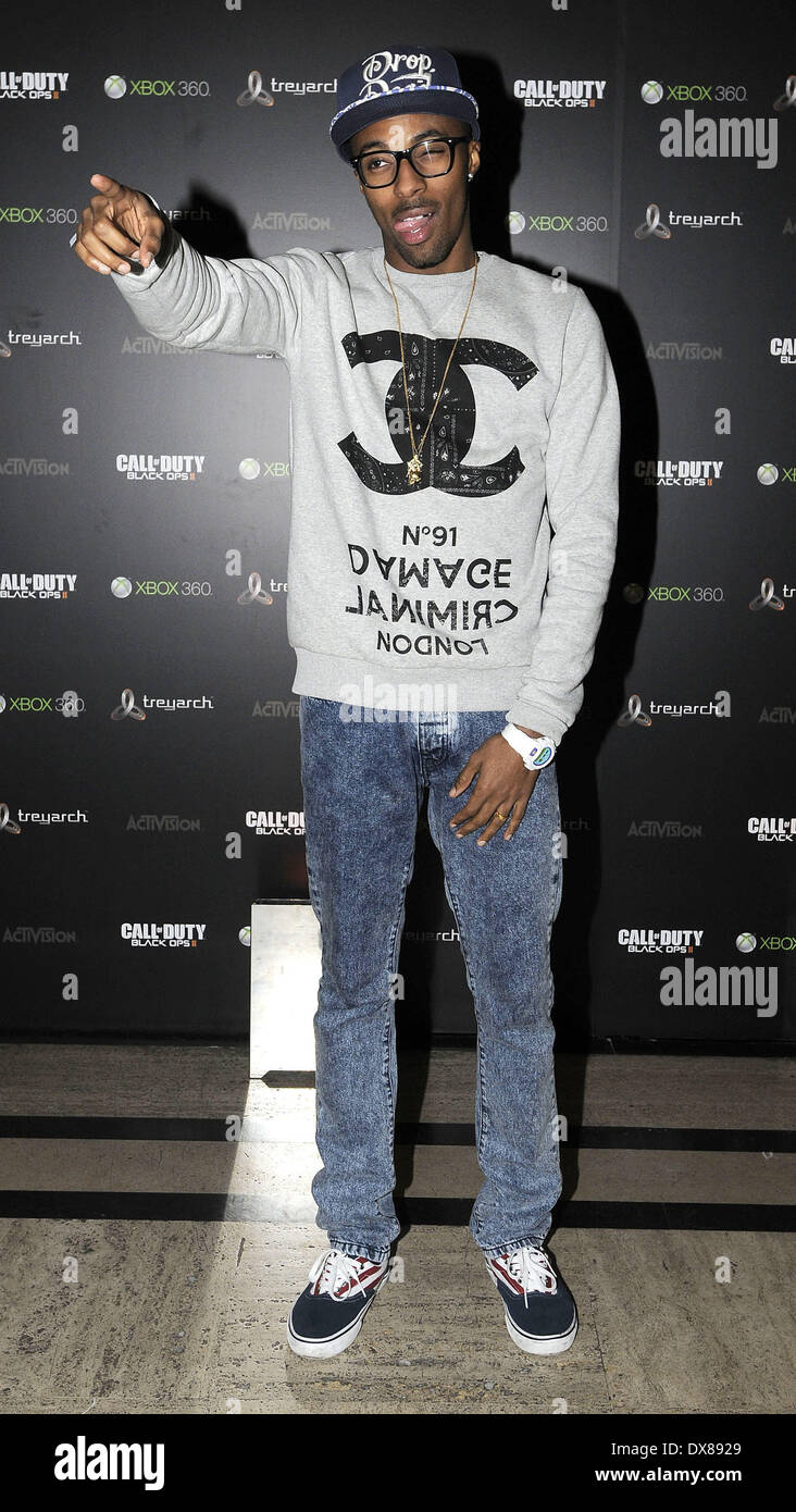 Simeon Dixon, at the launch party for 'Call of Duty: Black Ops II' at ...