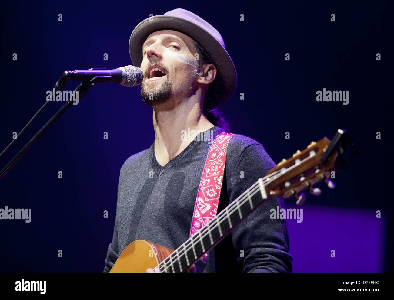 Jason Mraz performs live at the Zenith Featuring: Jason Mraz Where ...
