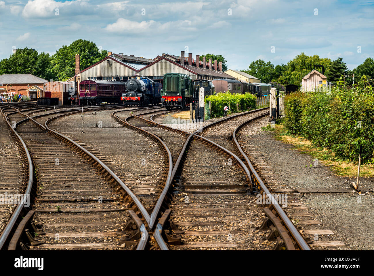 Locomotive stabling point hi-res stock photography and images - Alamy