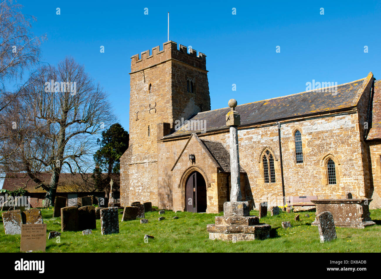 St. Peter`s Church, Whatcote, Warwickshire, England, UK Stock Photo - Alamy