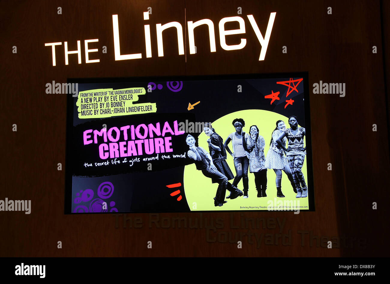 Atmosphere Opening night of the Off-Broadway play 'Emotional Creature ...