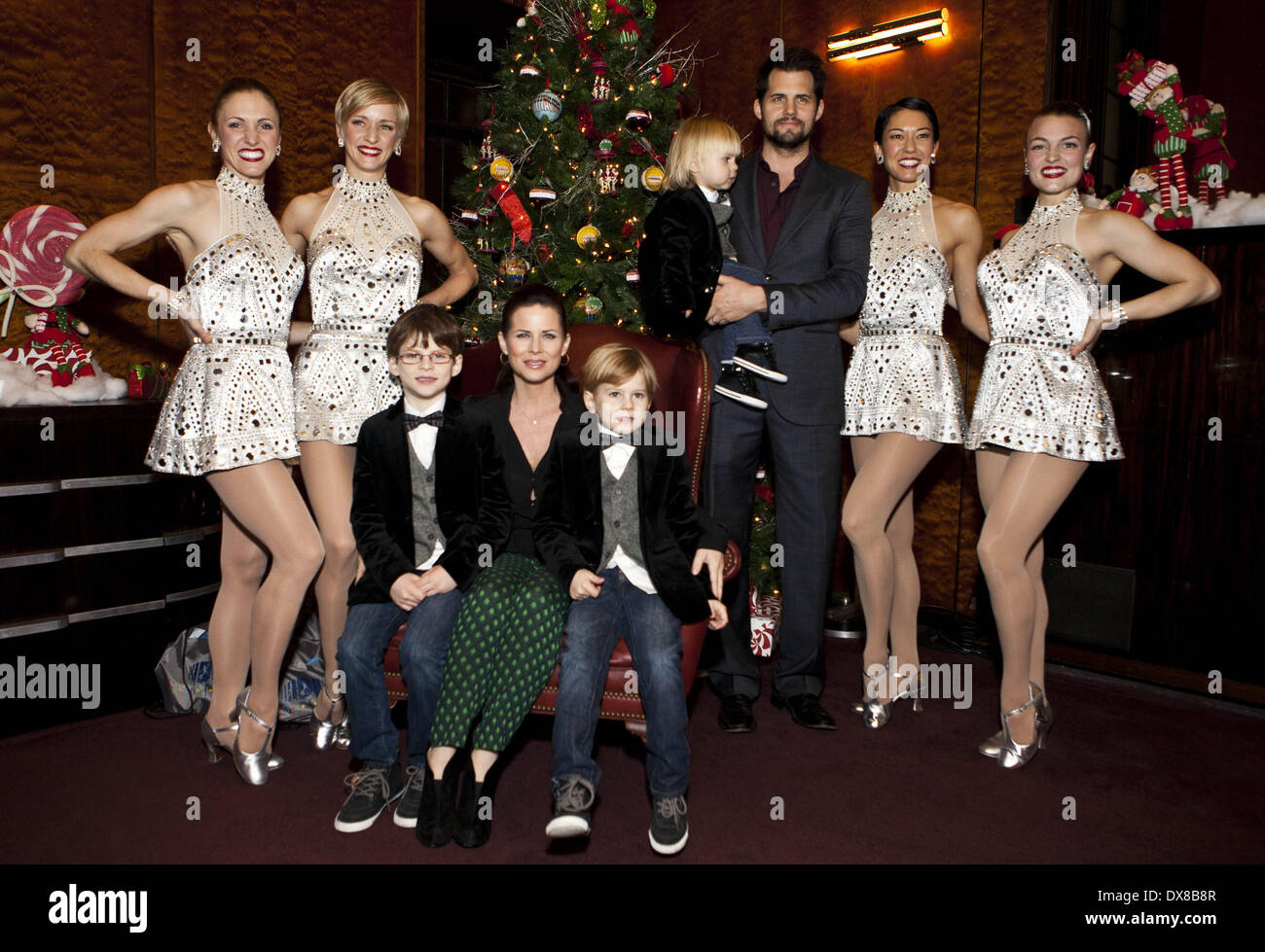 Alina Duncan, Mary Cavett, K.T. Wilson Naomi Kakuk of Rockettes ...