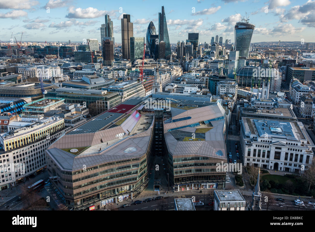 New street square architecture city of london hi-res stock photography ...