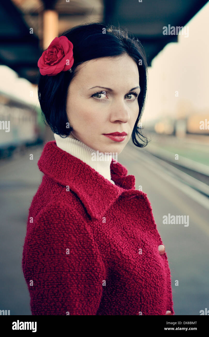 Portrait of a mid adult woman hi-res stock photography and images - Alamy