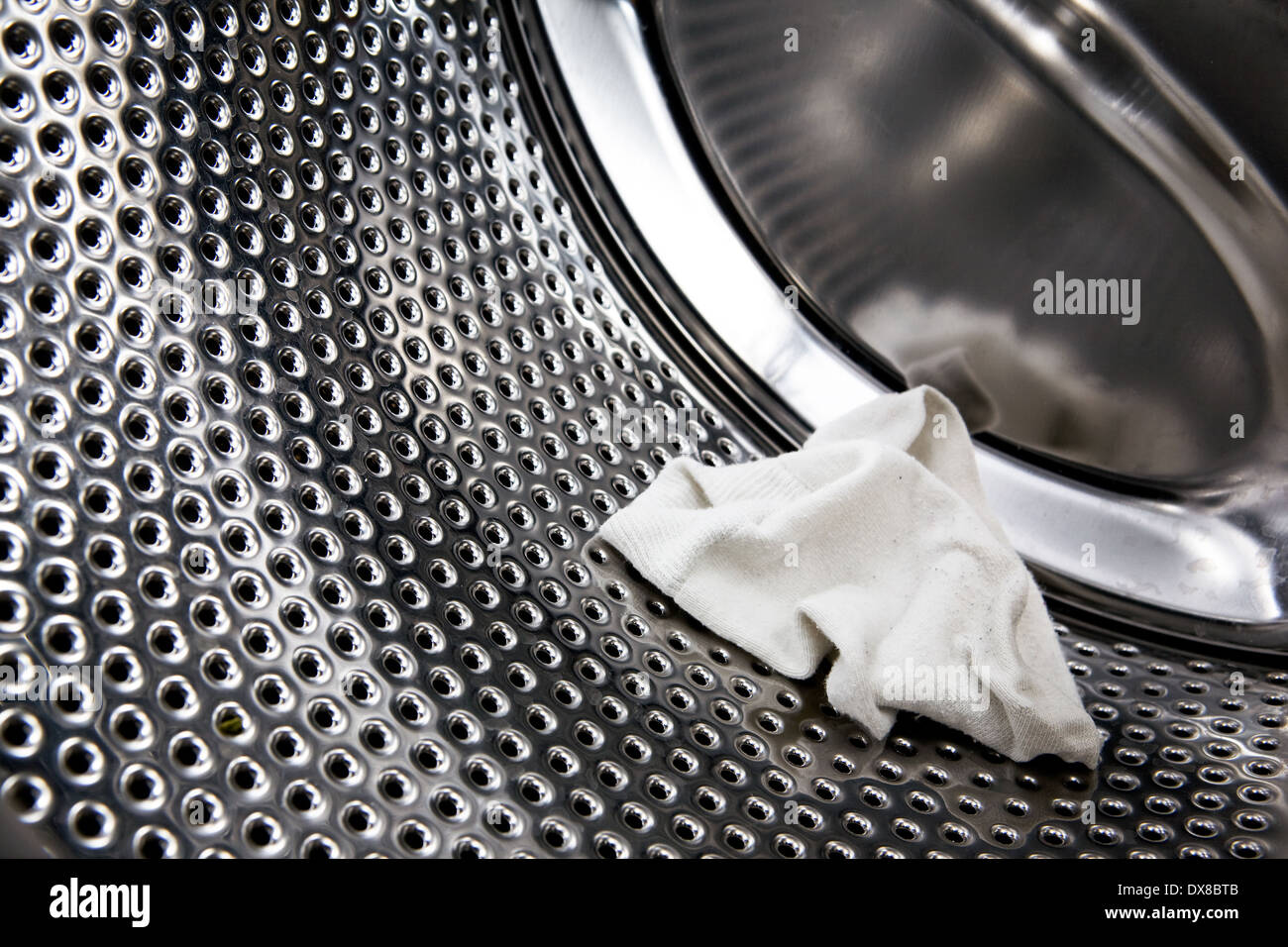 Sock in Washer Stock Photo - Alamy