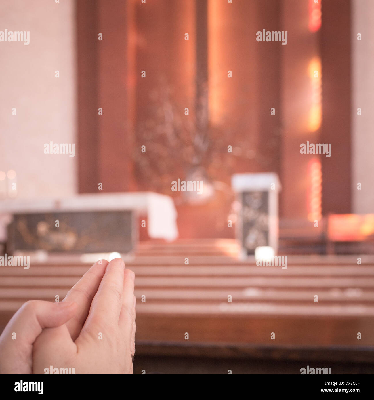 Worship hands church hi-res stock photography and images - Alamy