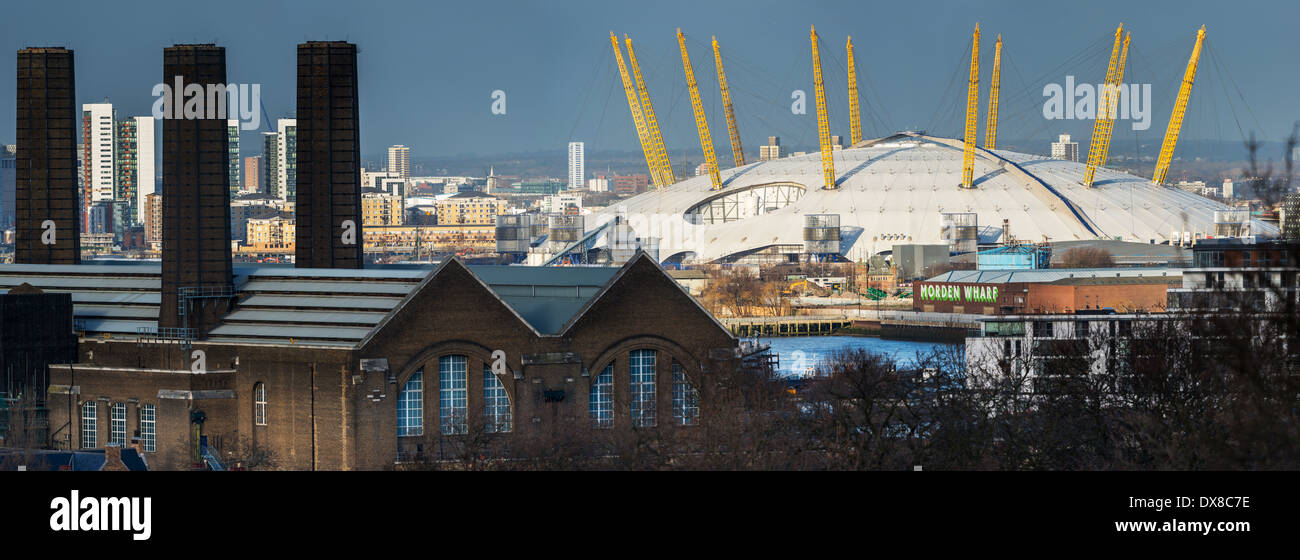 Greenwich Power Station, a standby power station for the London ...