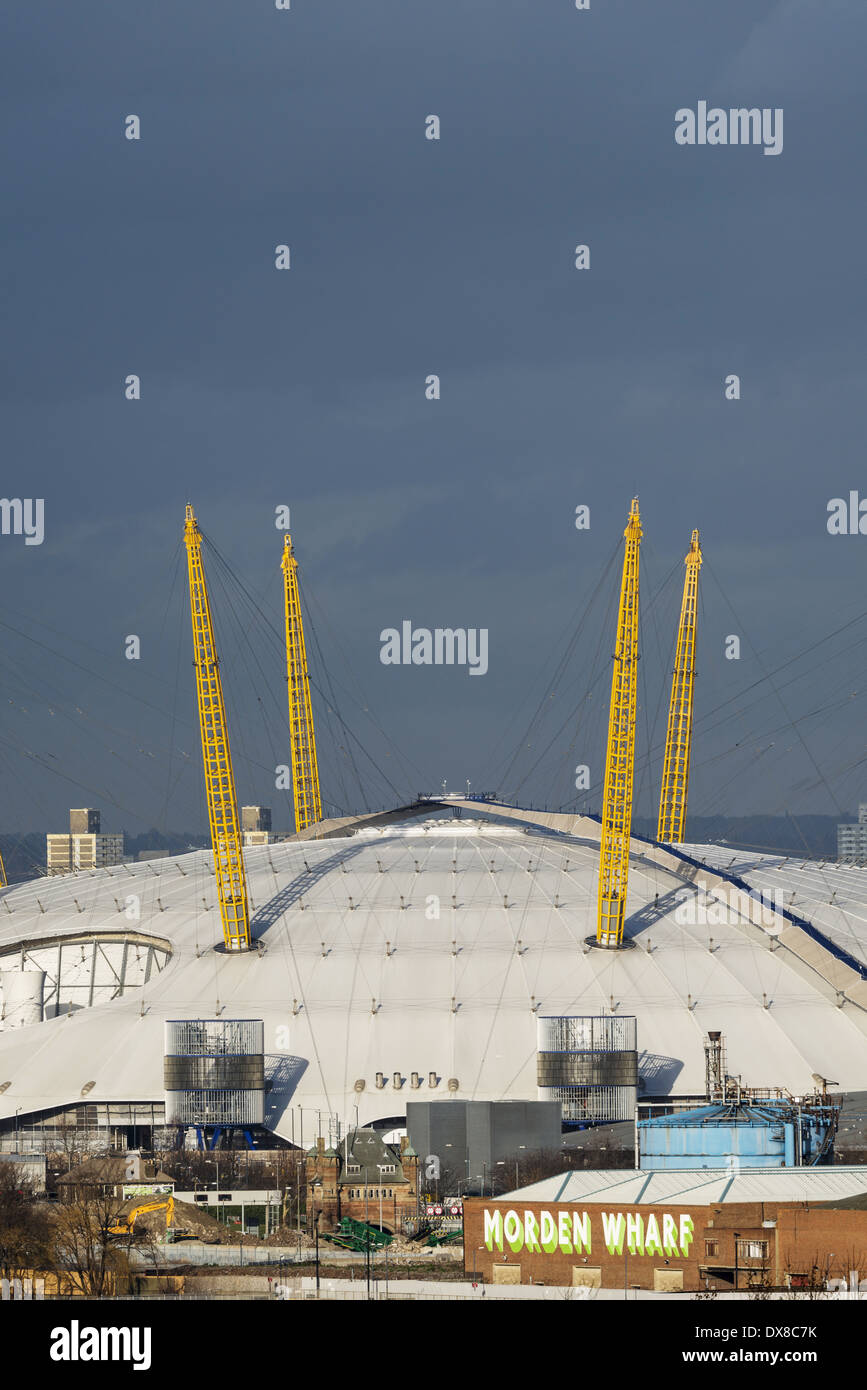 The O2; formerly known as the Millennium Dome, the O2 is now a leading ...
