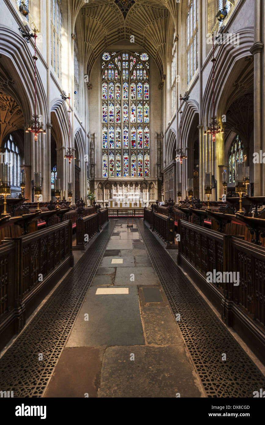 The Abbey Church of Saint Peter and Saint Paul, Bath, commonly known as ...