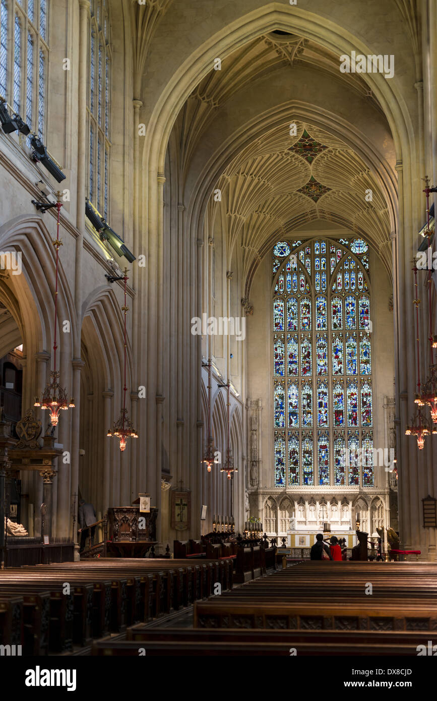 The Abbey Church of Saint Peter and Saint Paul, Bath, commonly known as ...