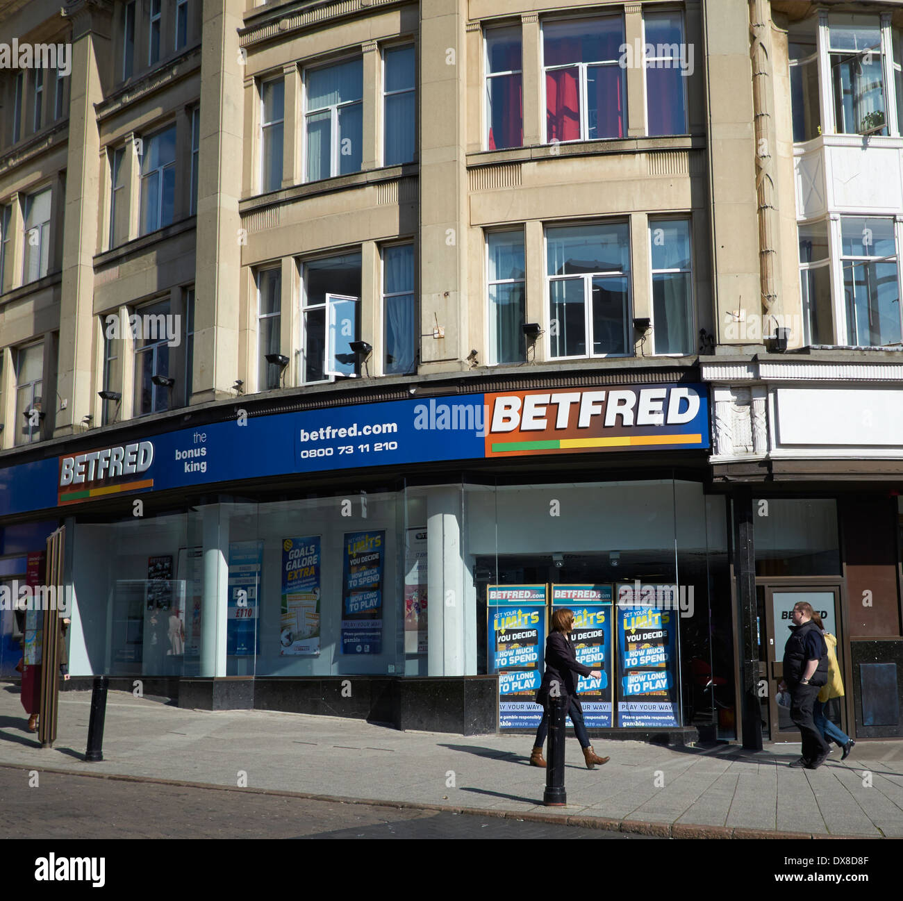 Betfred shop front Derby England uk Stock Photo - Alamy