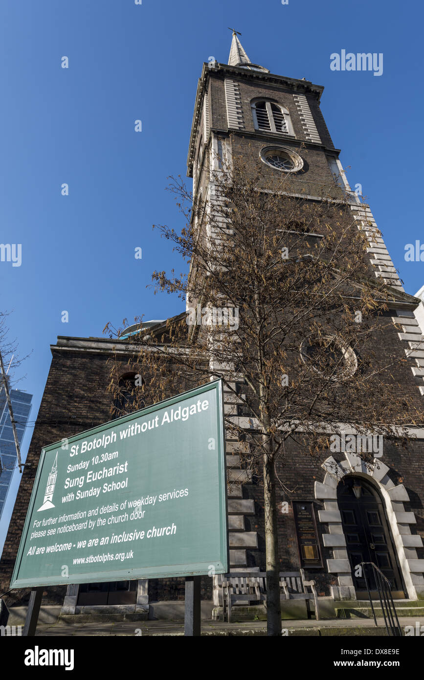 St Botolph's Church, Aldgate, St Botolph-without-Aldgate, or just ...