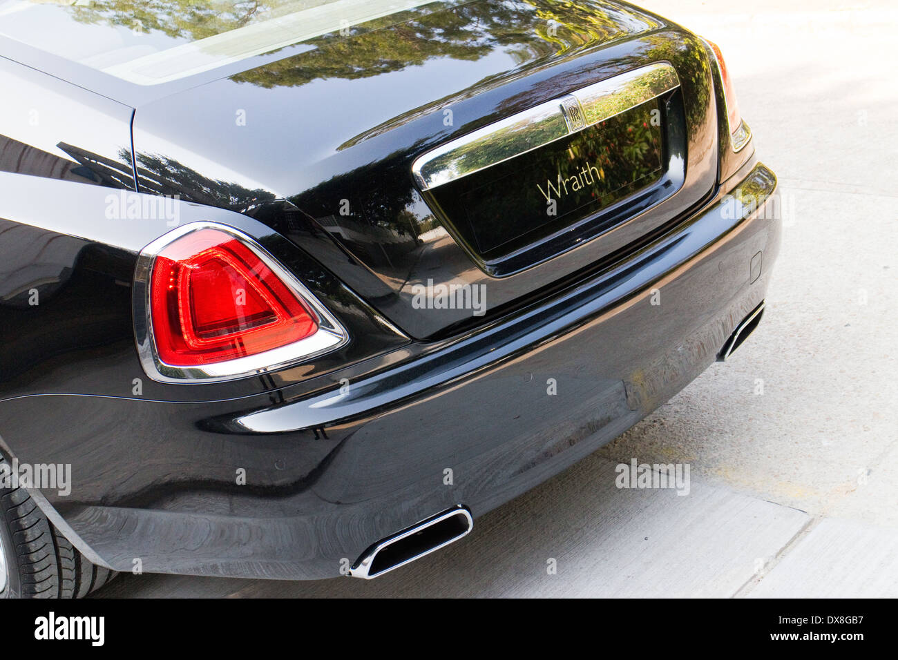 Rolls-Royce Wraith Top Class Sedan 2014 Model Stock Photo - Alamy