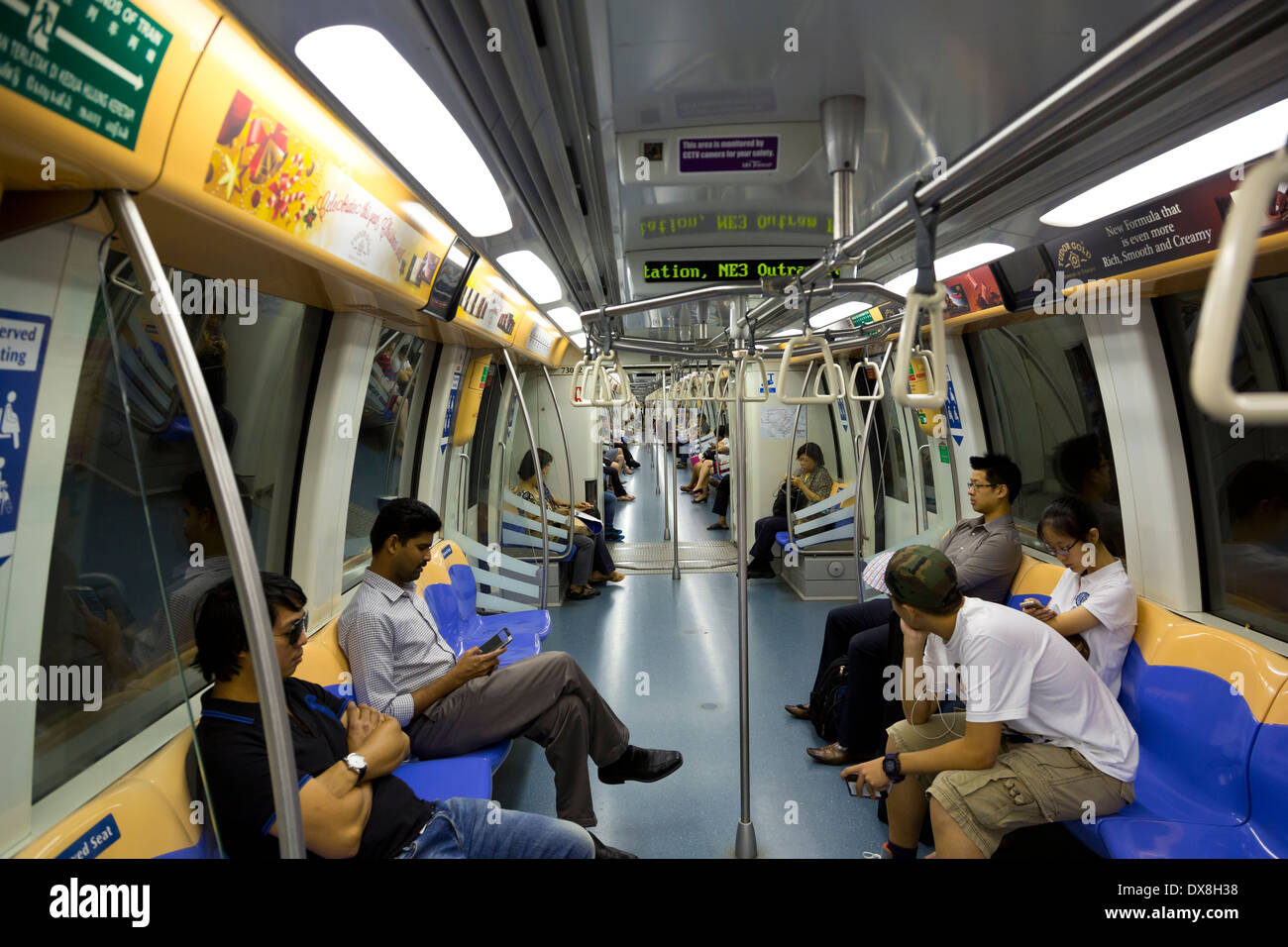 Underground passengers in singapore hi-res stock photography and images ...