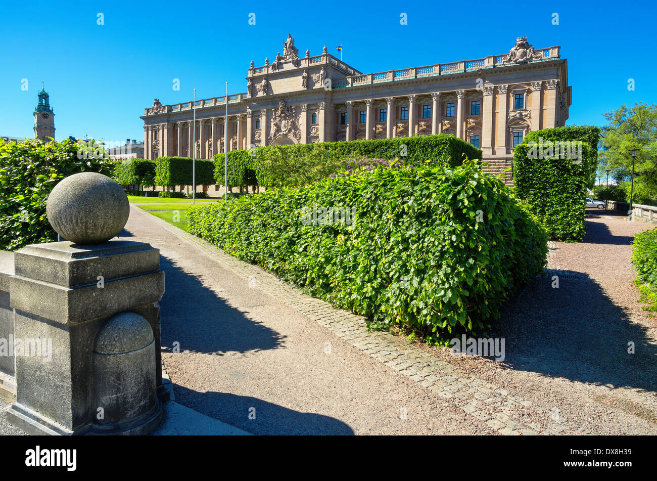 Parliament house. Stockholm, Sweden Stock Photo - Alamy