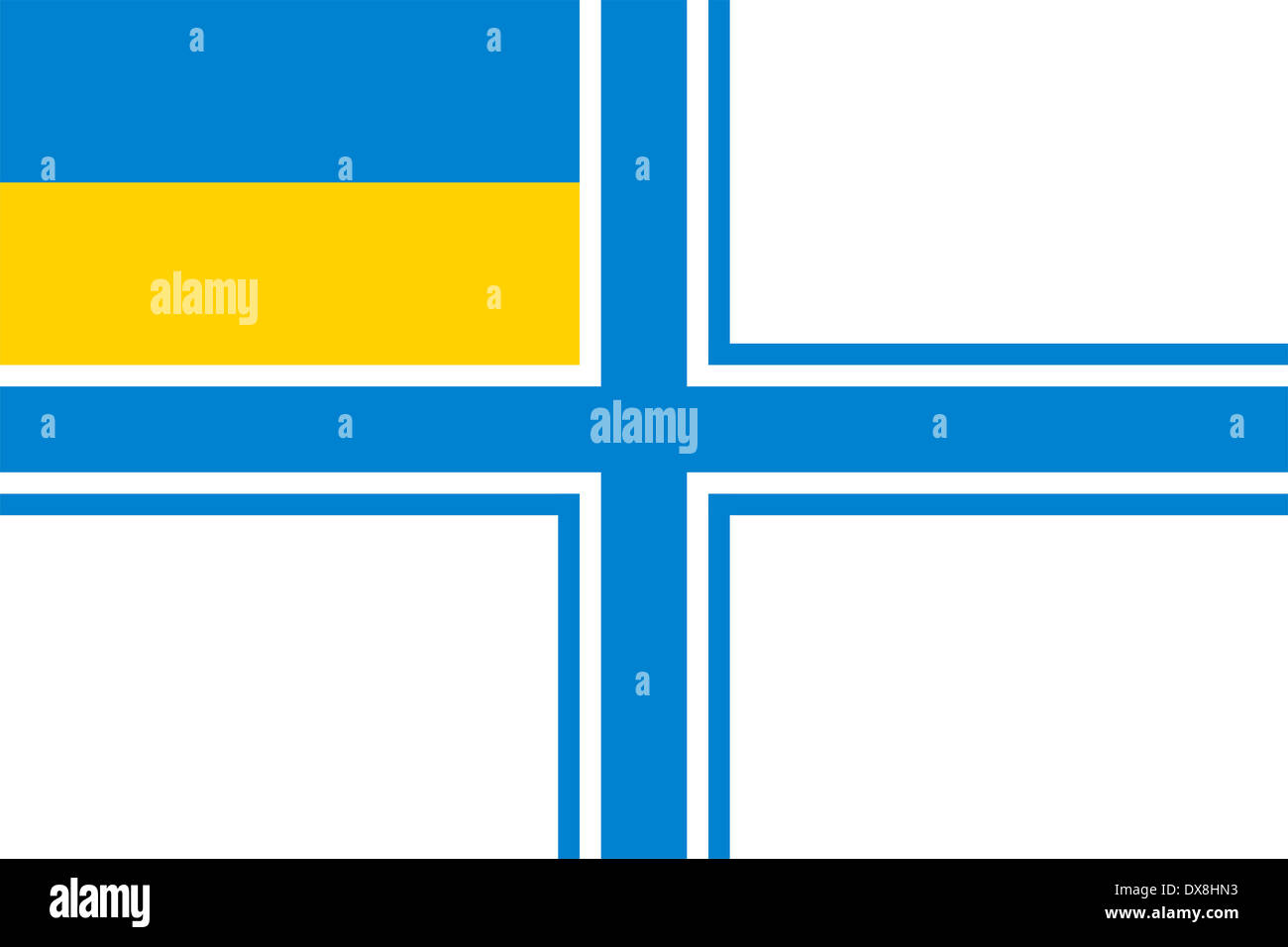 Naval ensign of Ukraine Stock Photo - Alamy