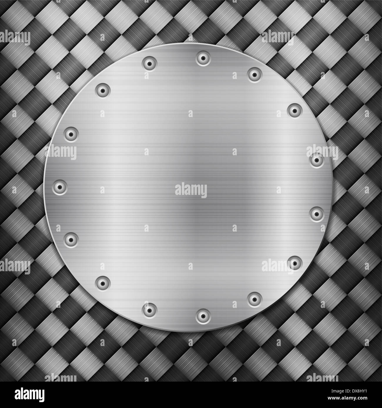 Pattern of metal texture background. Vector illustration Stock Photo ...