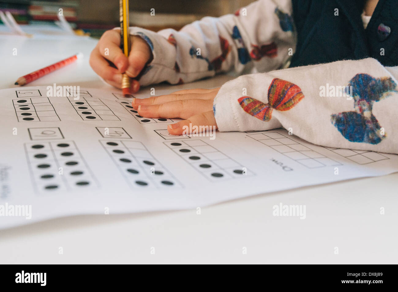 Maths homework hi-res stock photography and images - Alamy