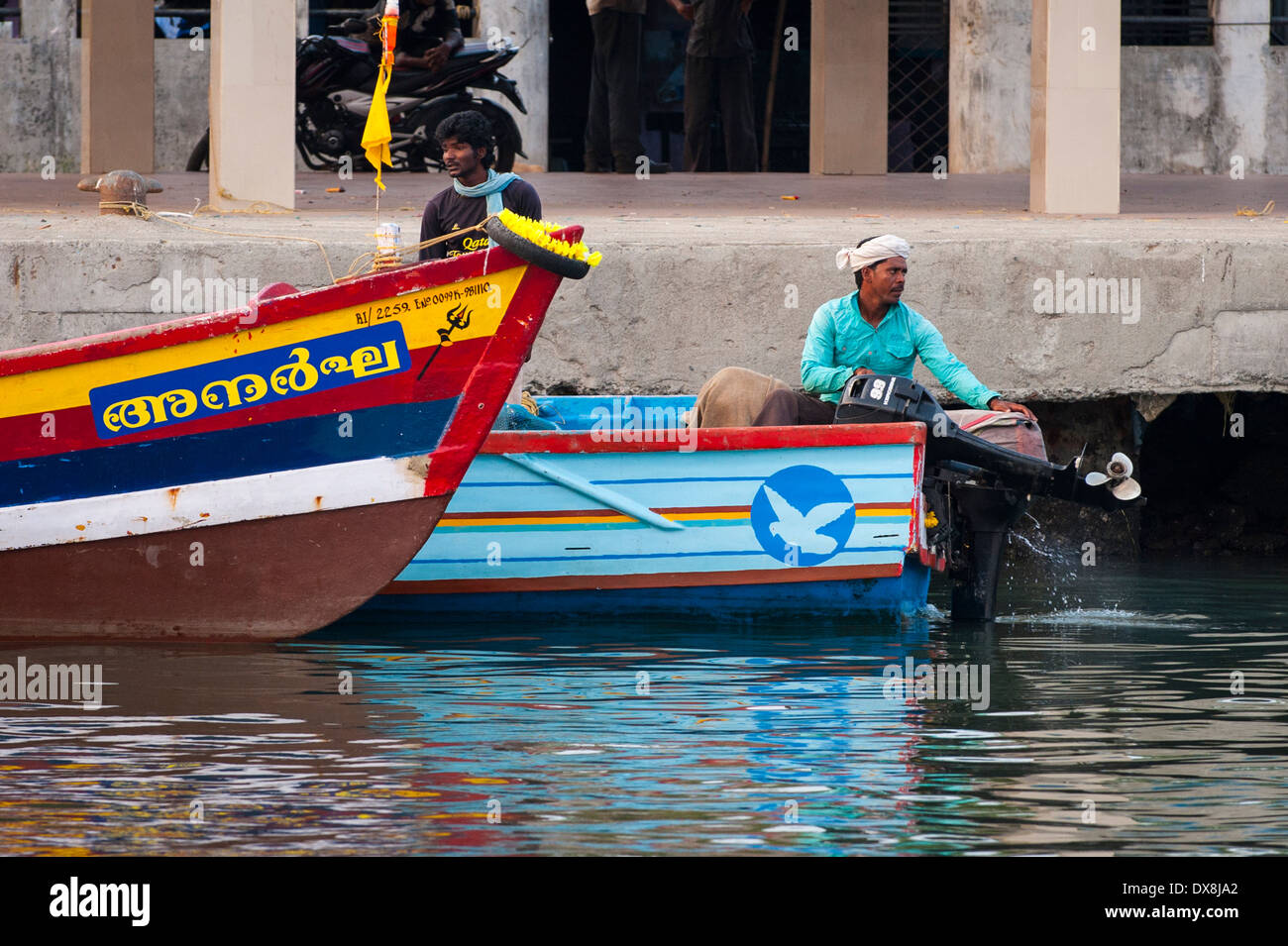 South Southern India Kerala Cochin Kochi Arabian Sea Vembanad Lake ...