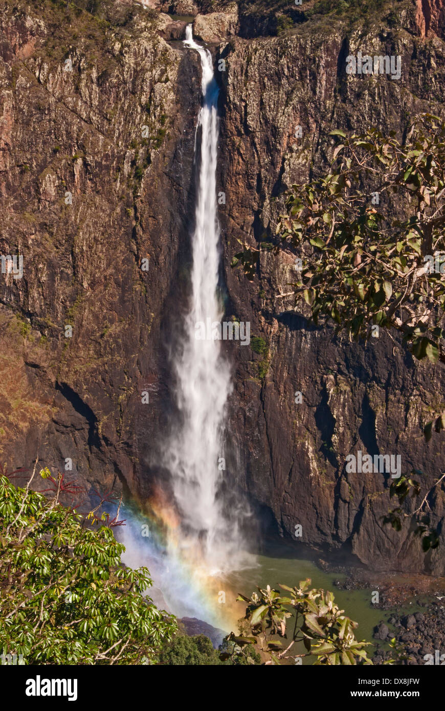 WALLAMAN FALLS, QUEENSLAND, AUSTRALIA, AUSTRALIA’S HIGHEST SHEER SINGLE ...