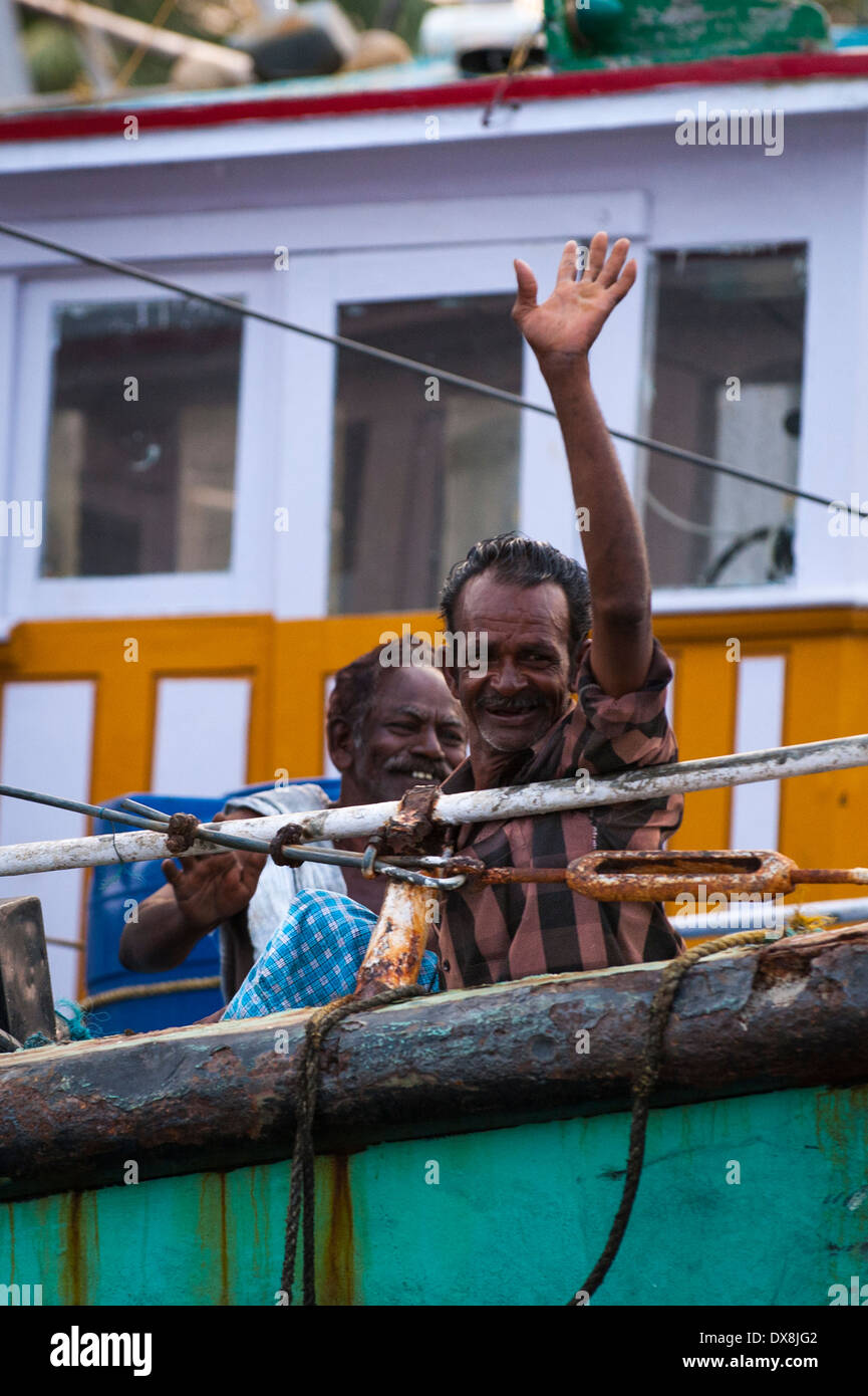 South Southern India Kerala Cochin Kochi Arabian Sea Vembanad Lake ...