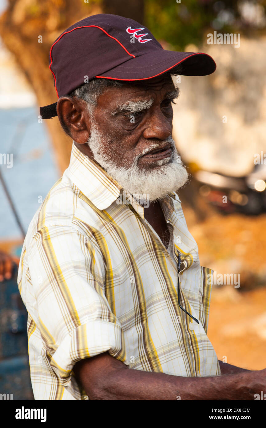 Kerala bearded man hi-res stock photography and images - Alamy