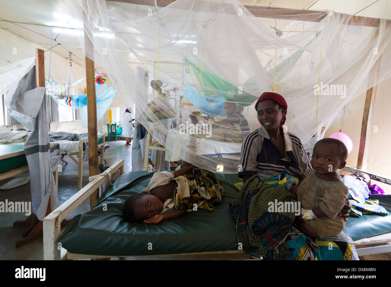 care in the MSF hospital ,Rutshuru,North Kiwu ,DRC,Democratic Republic ...