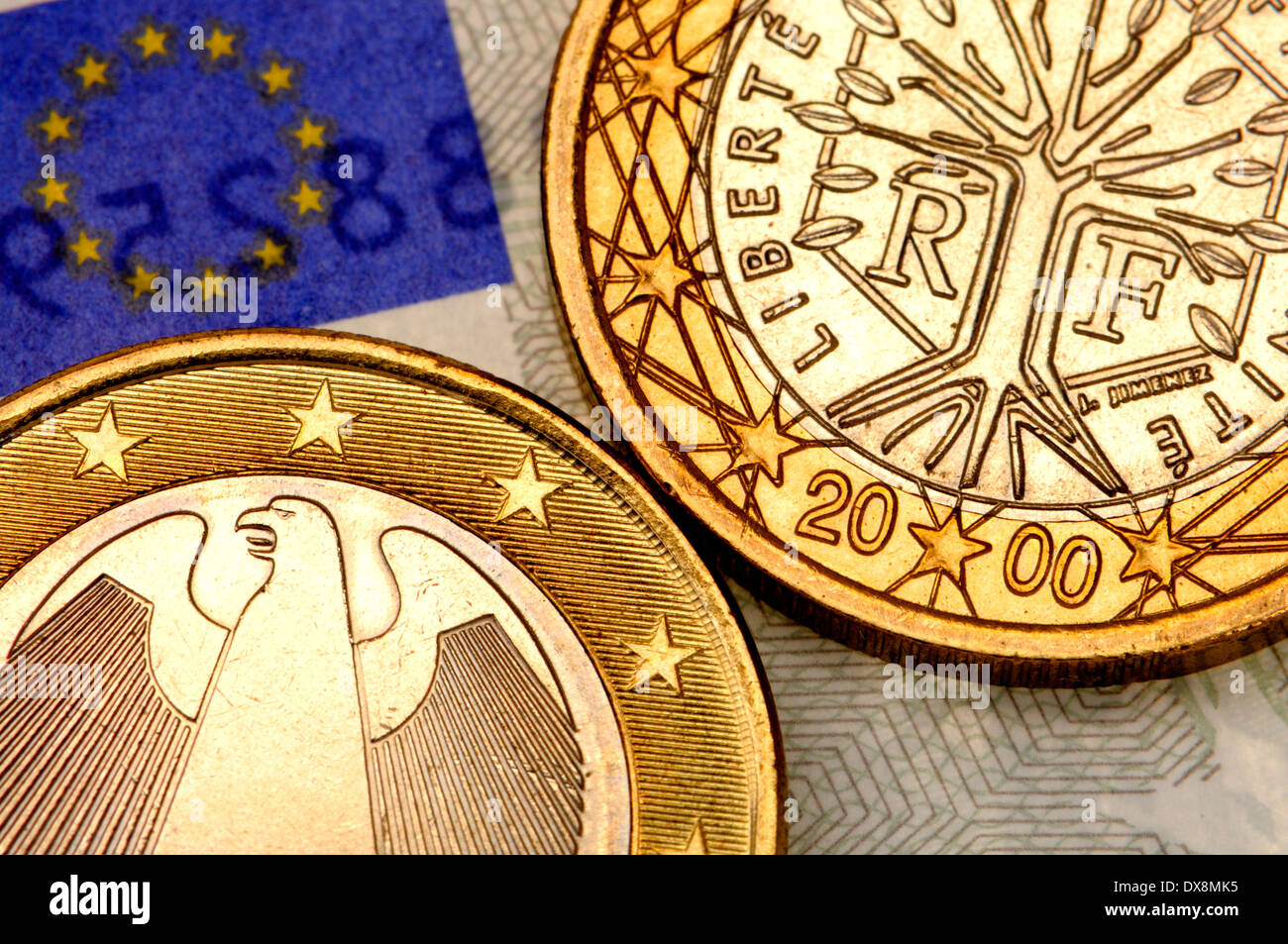 French euro coin hi-res stock photography and images - Alamy