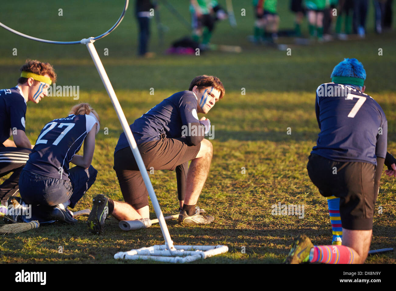 University students take part in the inaugural Quidditch British Cup in ...
