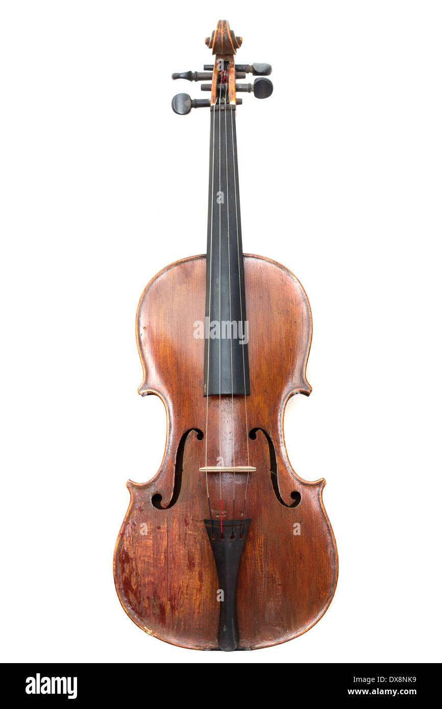 Old worn violin hi-res stock photography and images - Alamy