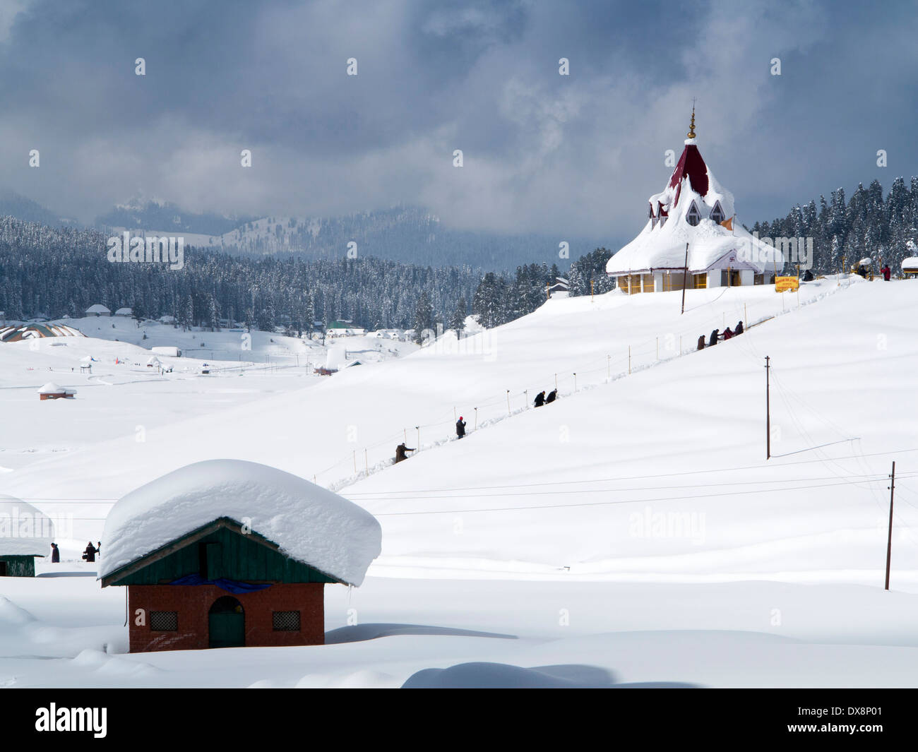 Maharani temple gulmarg hi-res stock photography and images - Alamy