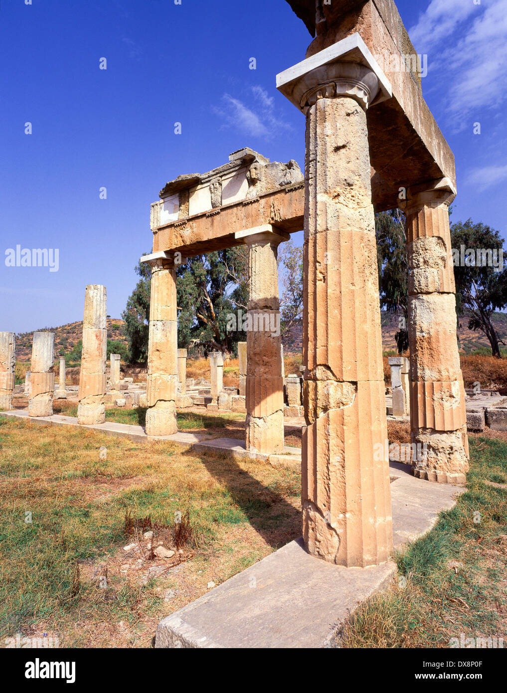the Sanctuary of Artemis at Brauron near Vravrona Attica Greece Stock ...