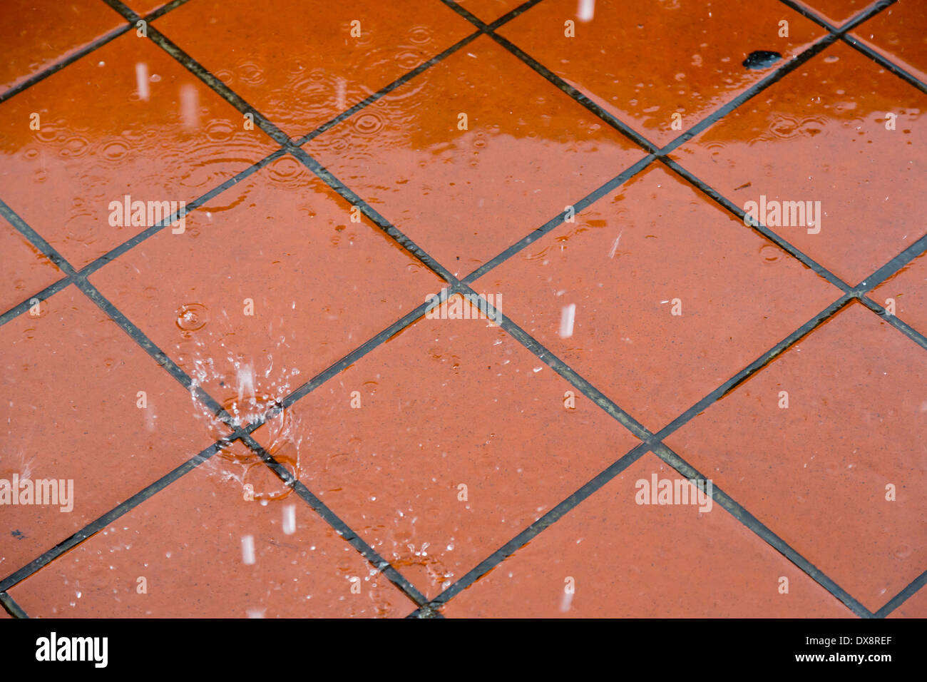 Rainy drop to tile hi-res stock photography and images - Alamy