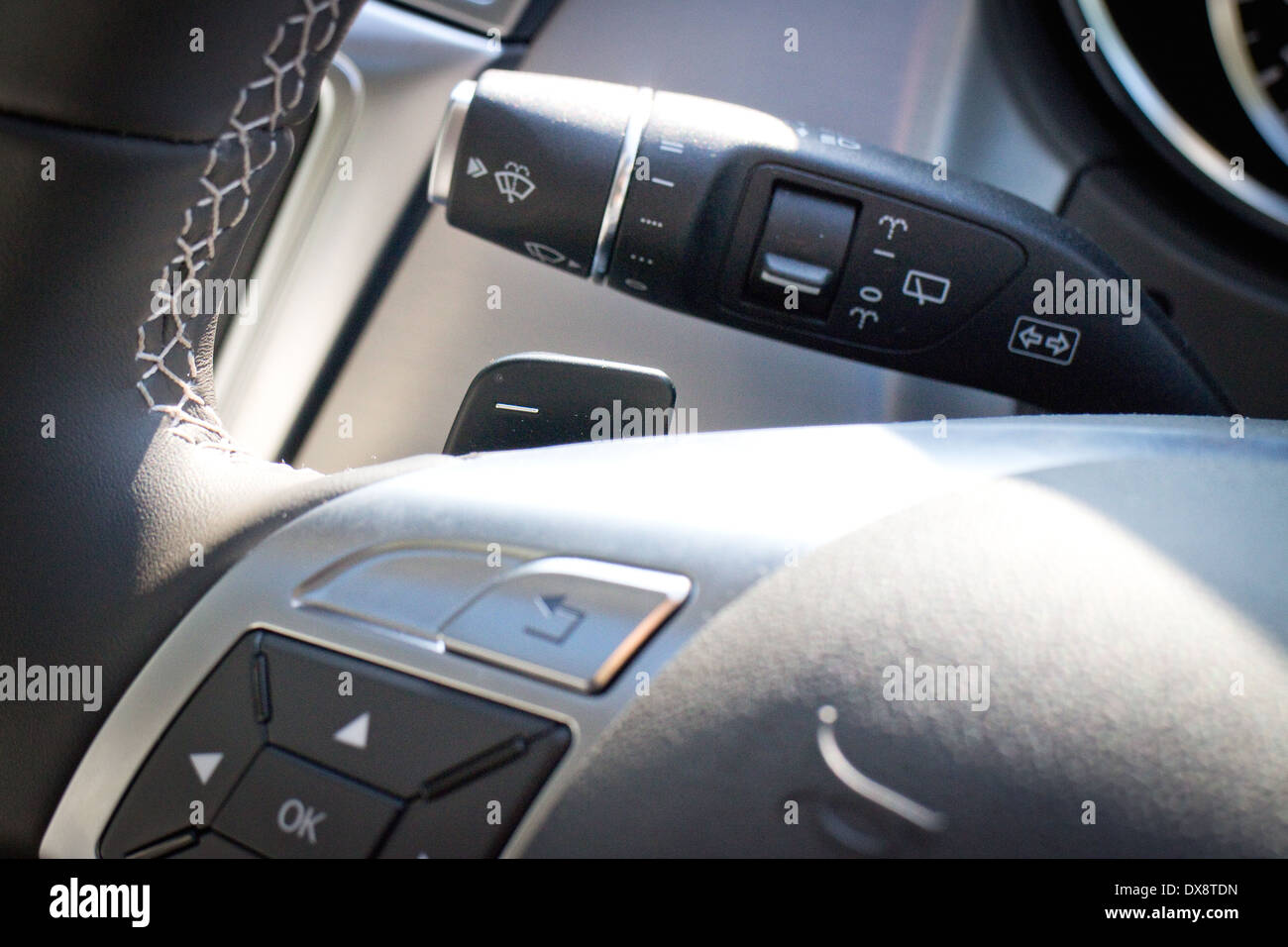 Gear Shift in Car Stock Photo - Alamy