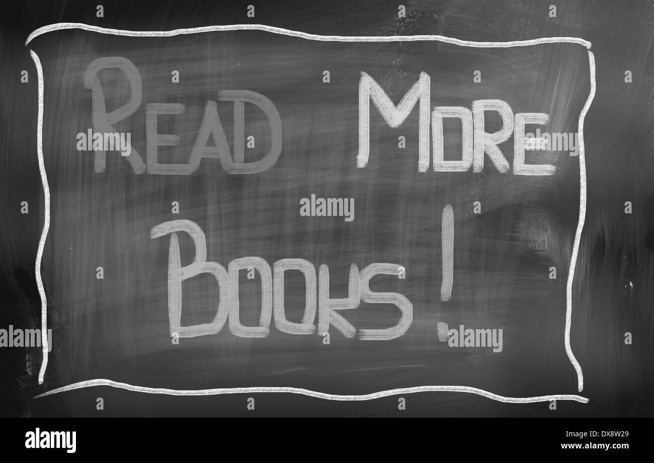 Read More Books Concept Stock Photo - Alamy