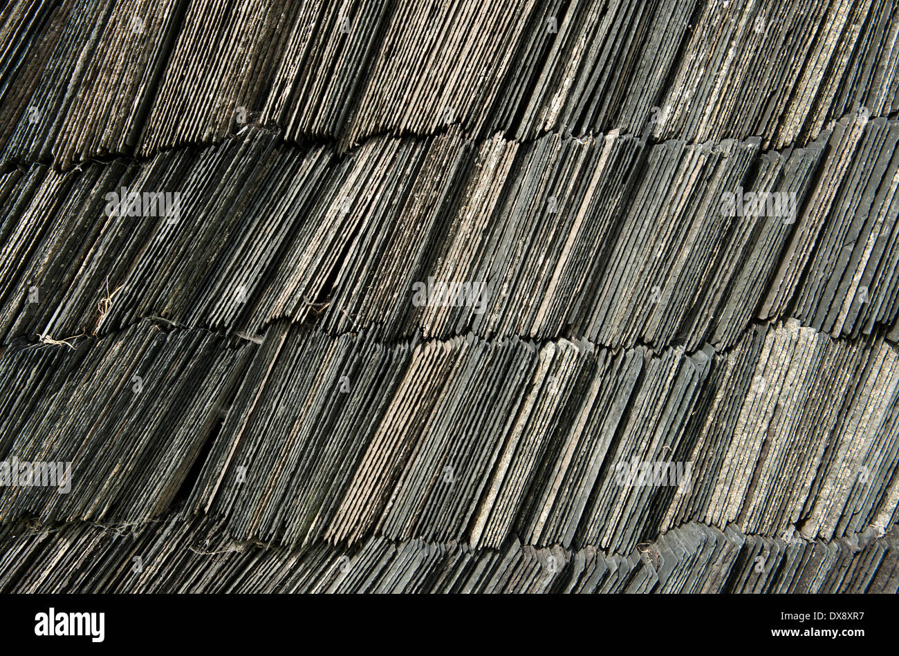 stacked roof slates Stock Photo - Alamy