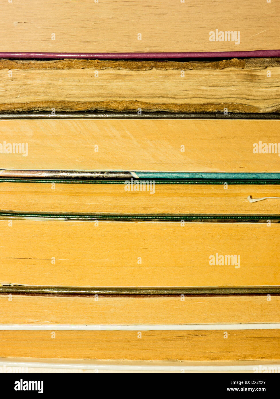 Books stack vintage tall hi-res stock photography and images - Alamy