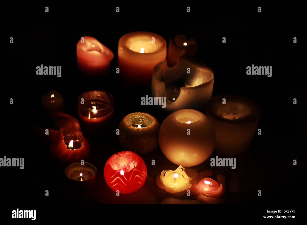 Soft candle light hi-res stock photography and images - Alamy