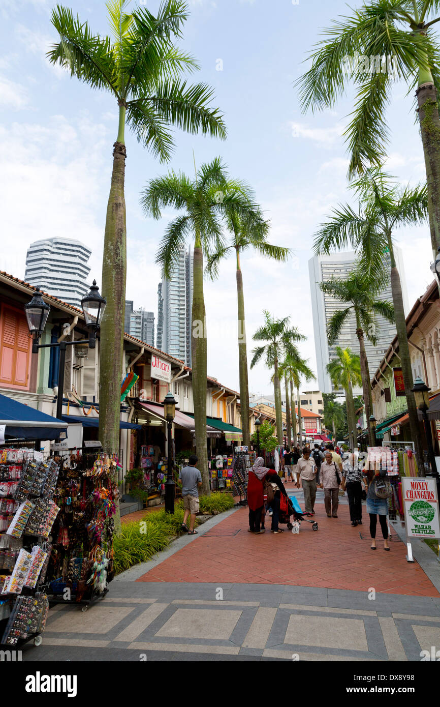 Arab Street District in Singapore Stock Photo - Alamy