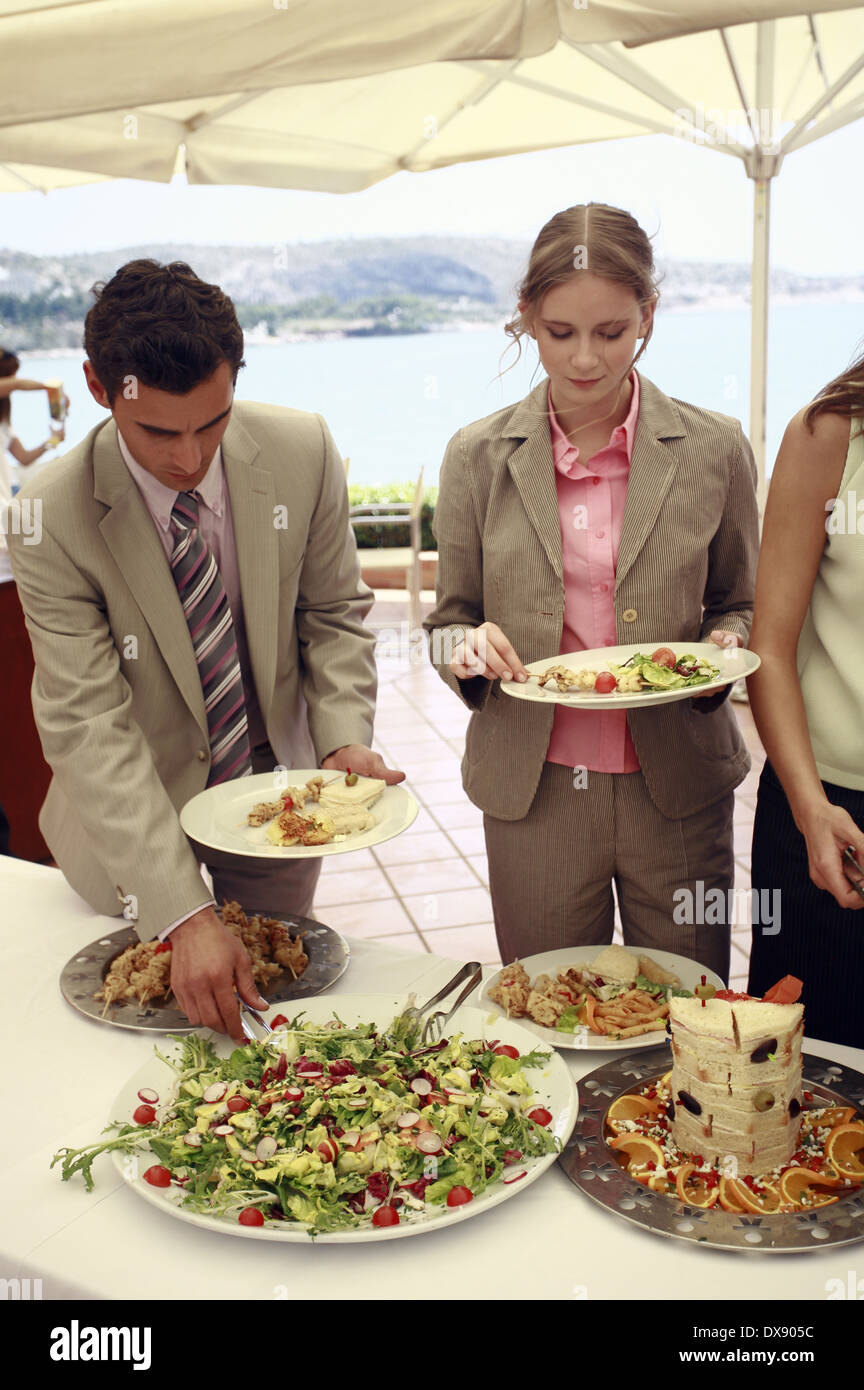 Restaurant seaside business meeting hi-res stock photography and images ...