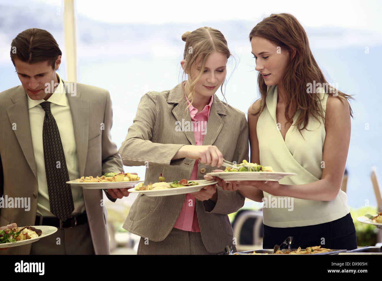 Restaurant seaside business meeting hi-res stock photography and images ...