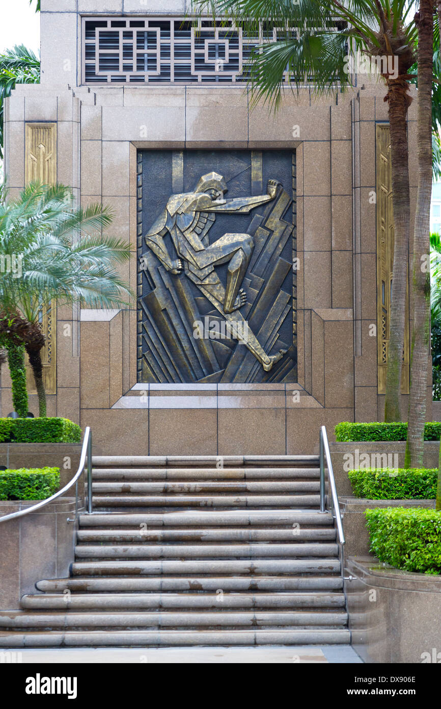 Sculpture of the Parkview Square building on North Bridge Road in ...
