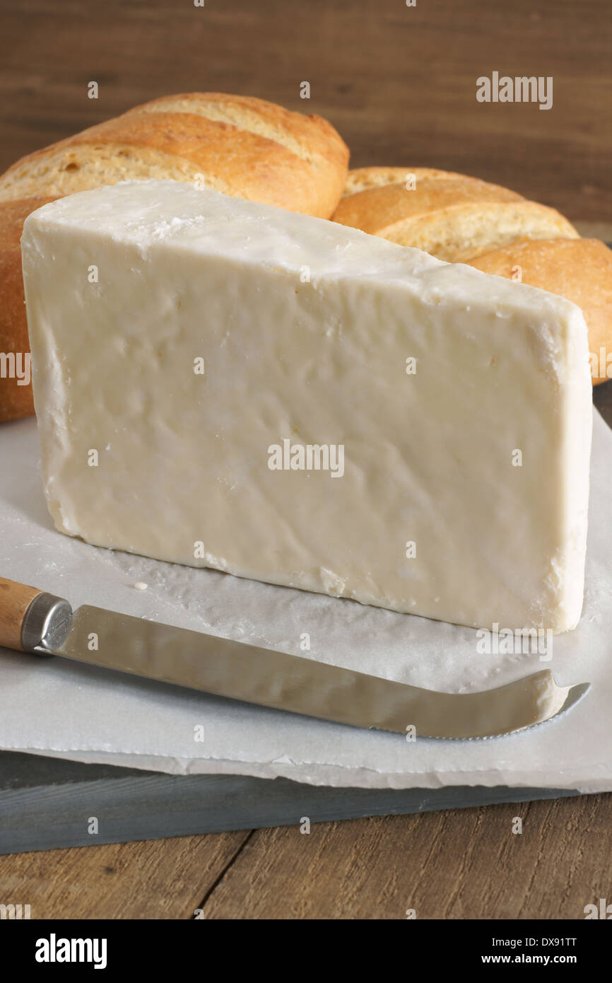 Caerphilly a traditional hard white cheese originally made in South ...